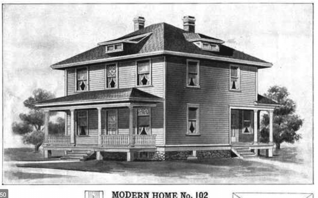 Sears Kit Homes Spotlight Tuesday - Modern Home No. 102