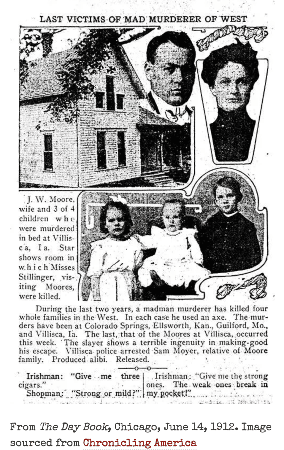 The Villisca Axe Murder Haunted House