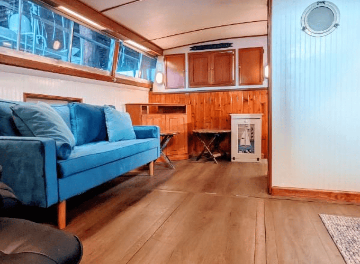 Circa 1969 Pacemaker Alglas Cockpit Motor 48' Yacht Live-Aboard Boat ...