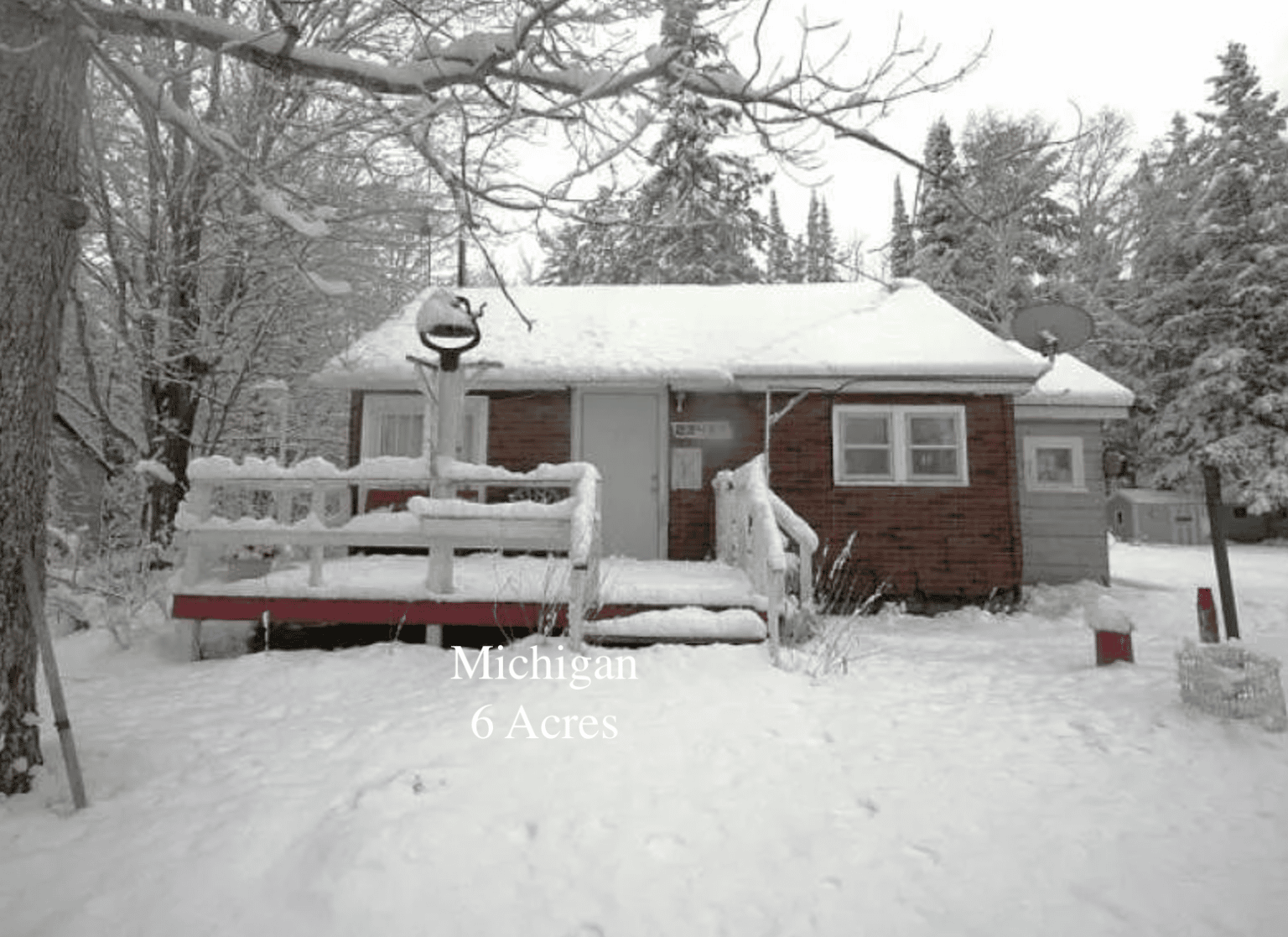 Handyman Special Michigan Ranch on 6 Acres Under $50K