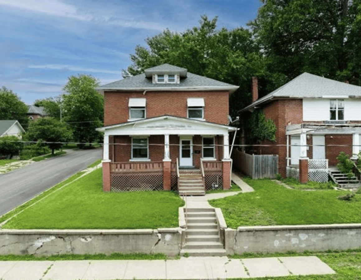 Under $75K Thursday - Historic circa 1912 Brick Foursquare in St. Joe ...