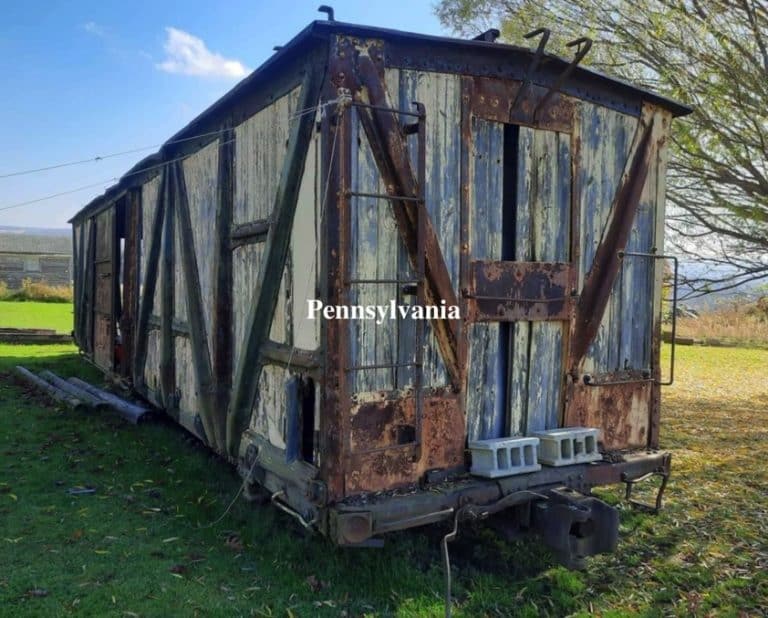Circa 1913 Pennsylvania Railroad Boxcar For Sale $6,500