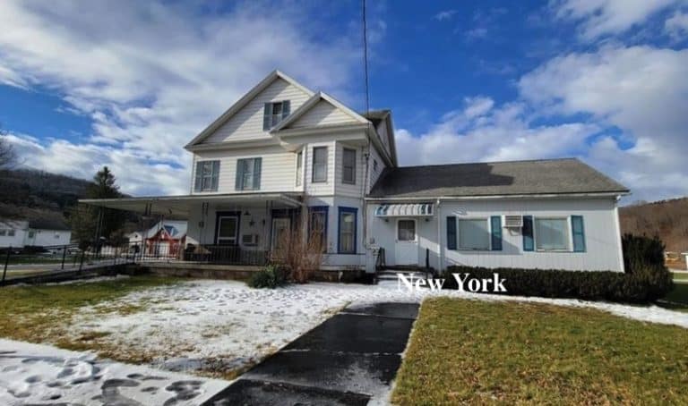 Circa 1900 New York Fixer Upper Multi-Family Home Under $55K