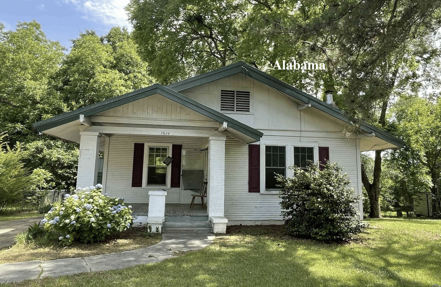 Circa 1930 Alabama Handyman Special Bungalow $42K