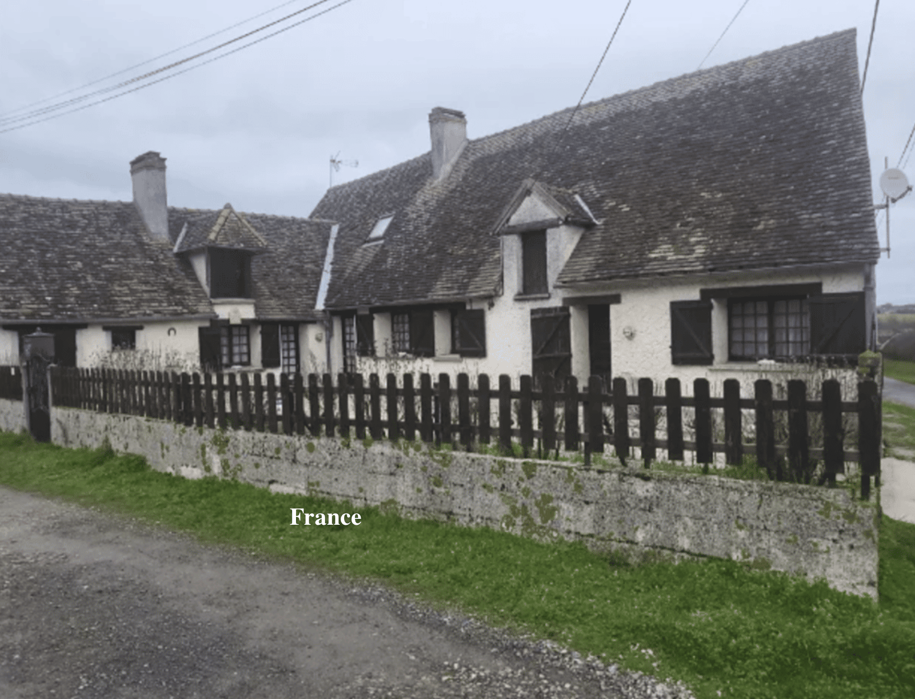 Circa 1949 Charming 2/3 House in France Under $53K USD