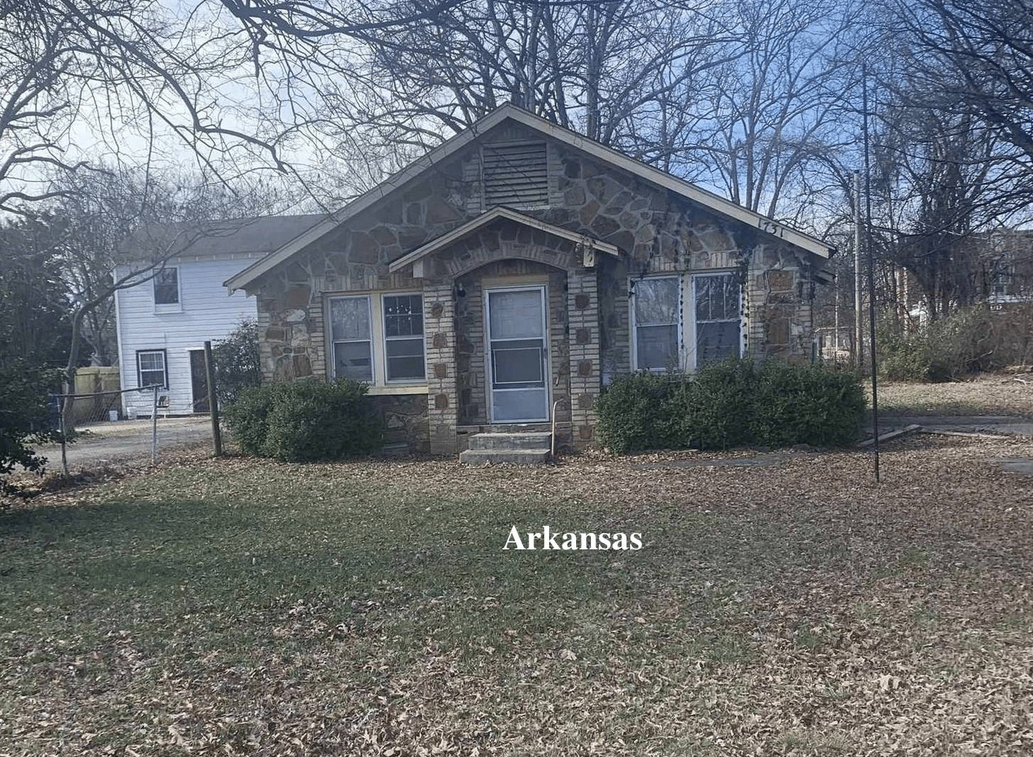 Circa 1946 Fixer Upper Arkansas Rock House $55K