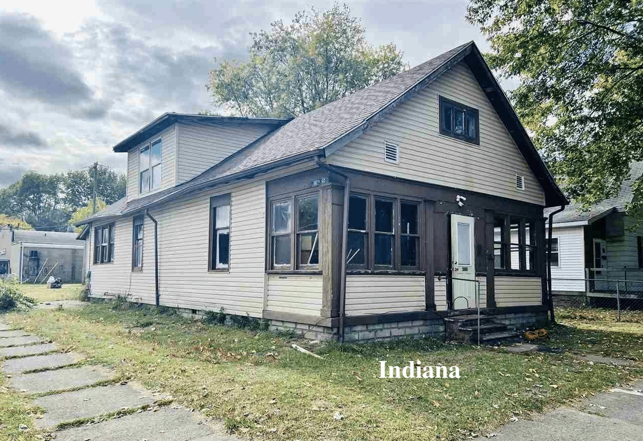 Circa 1889 Indiana Fixer Upper $32K