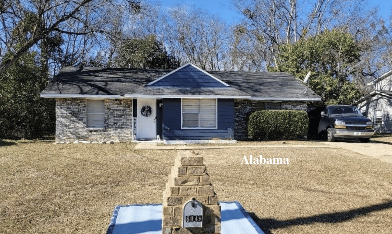 Circa 1976 Alabama Ranch Home For Sale Under $47K