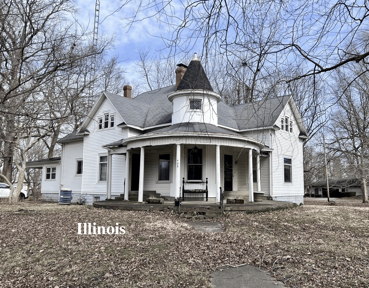 Cheap-ish Circa 1900 Illinois Victorian Home For Sale With Beautiful ...