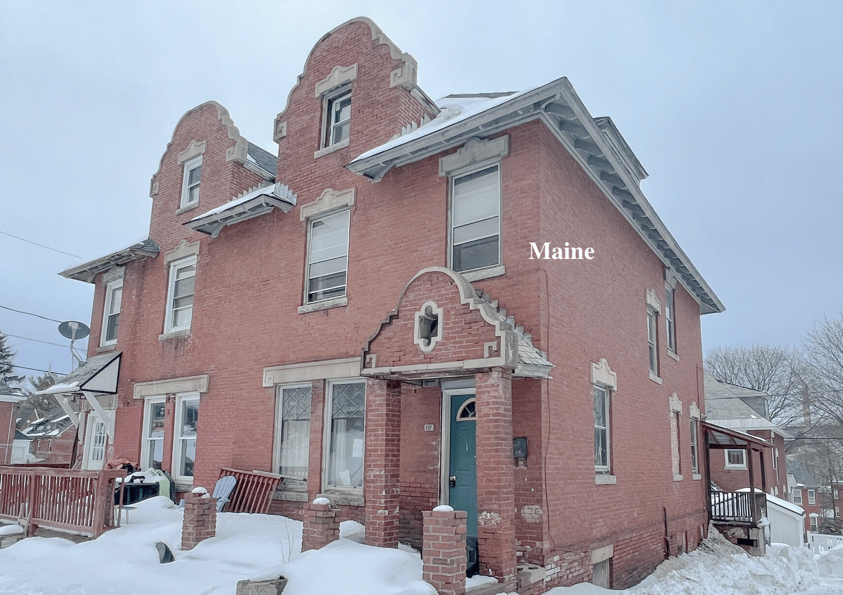 Save This Old Circa 1902 Maine Mission Style Fixer Upper $32K