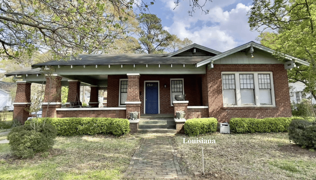 Under $100K Sunday - Beautiful Louisiana Craftsman Home For Sale $99K