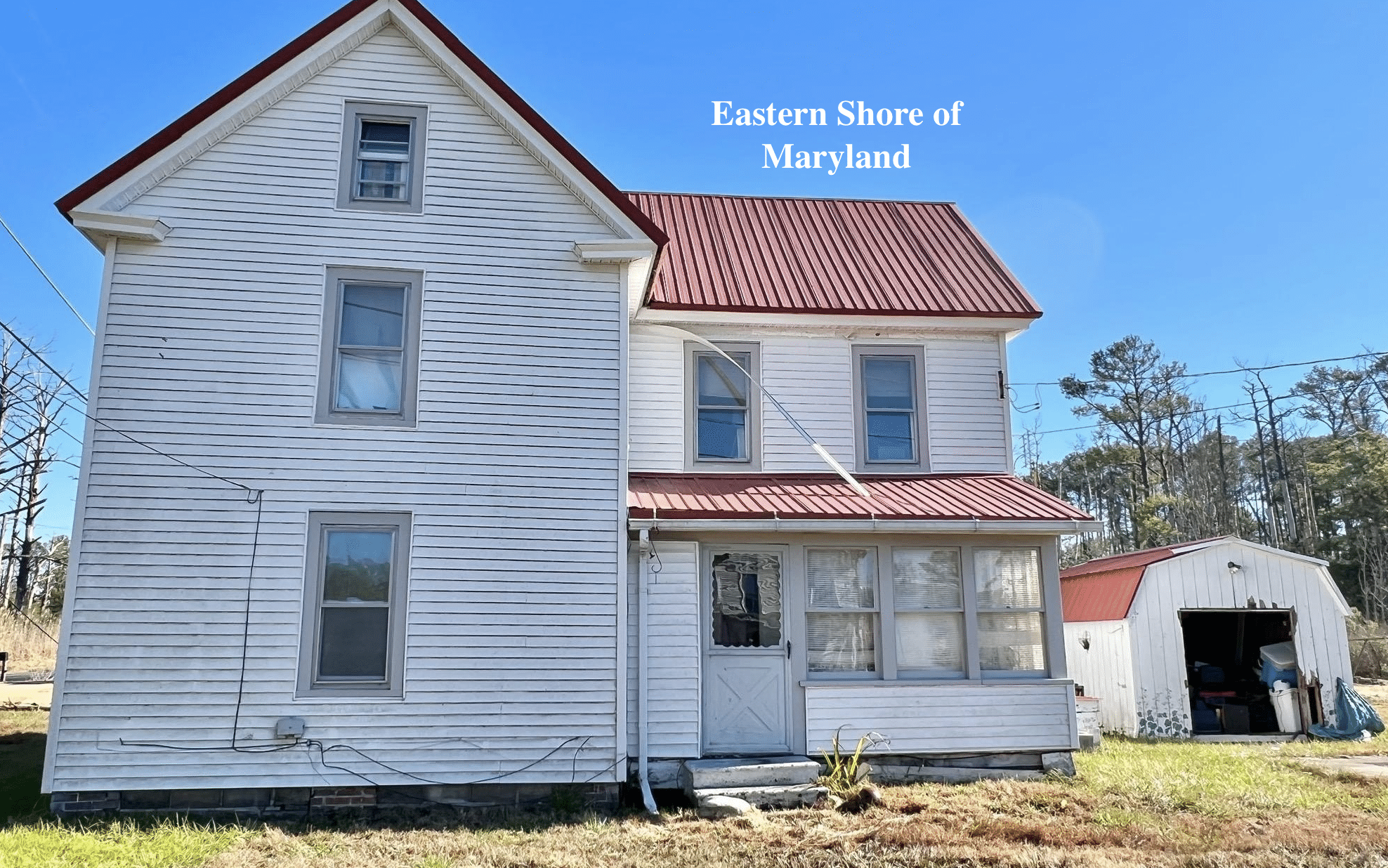 Under $75K Thursday - Circa 1913 Eastern Shore MD Home For Sale $69K