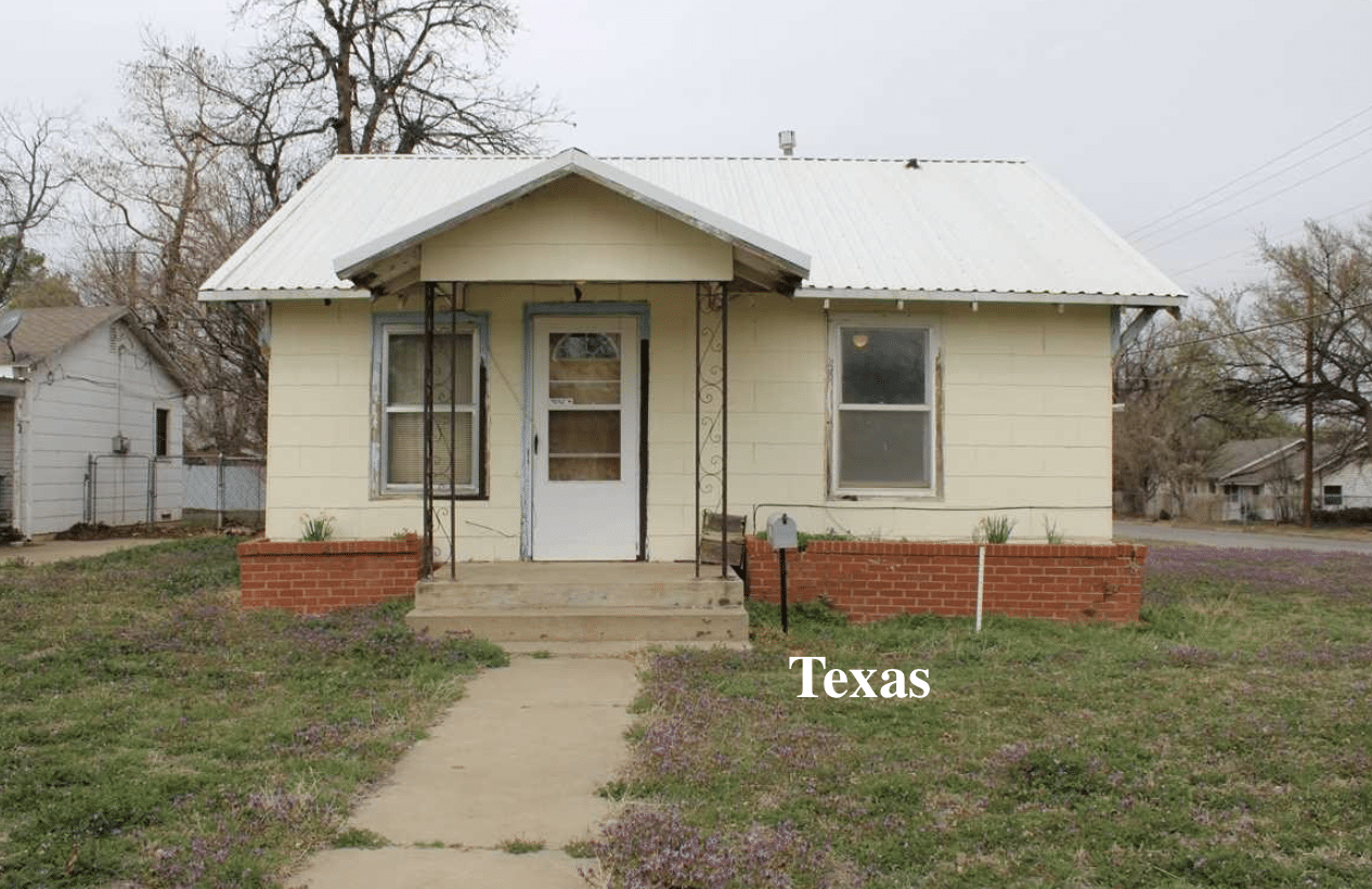 Circa 1949 Texas Starter Home Under $50K