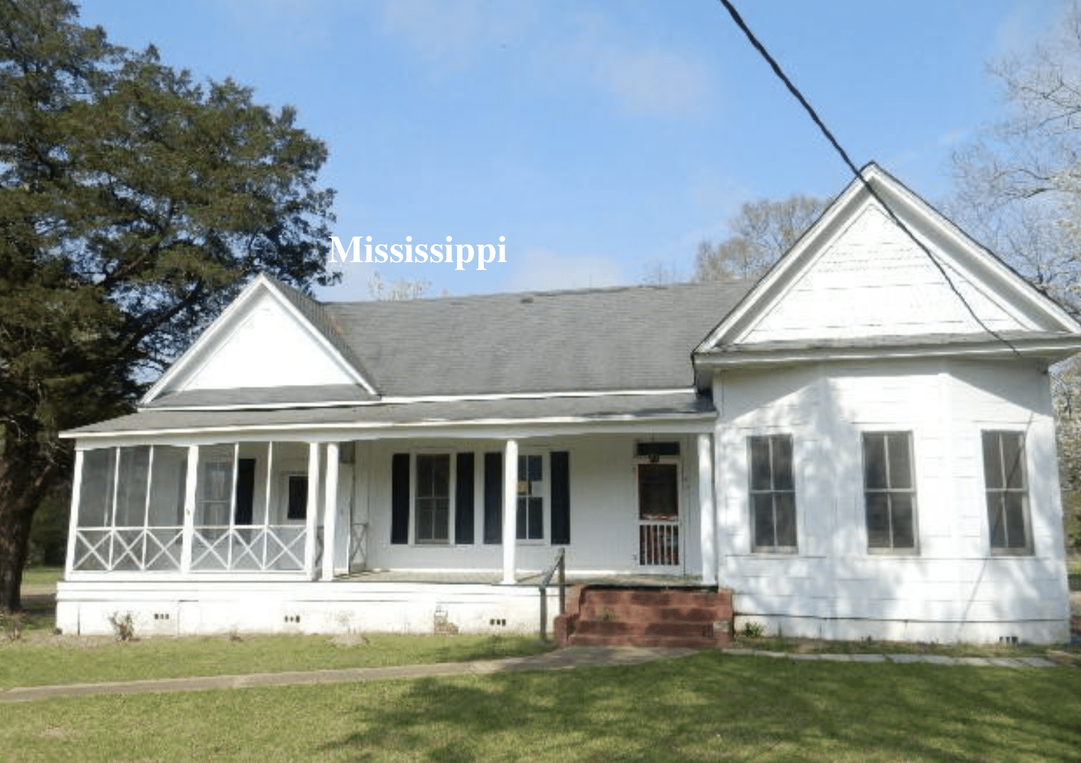 Circa 1900 Mississippi Victorian-Era Cottage on a Half Acre $50K