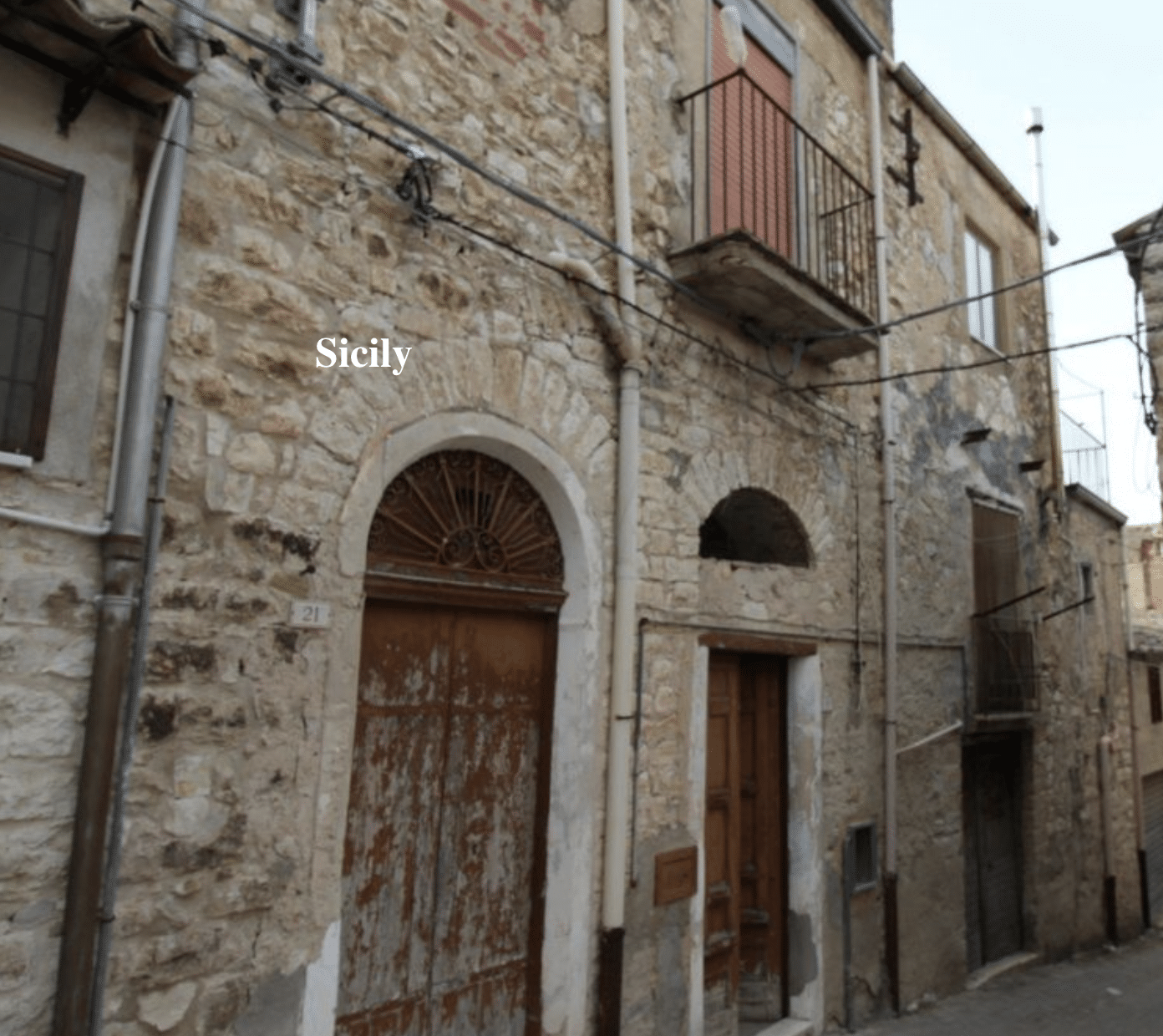 Old Stone House For Sale in Sicily With Mountain Views Under $31K USD