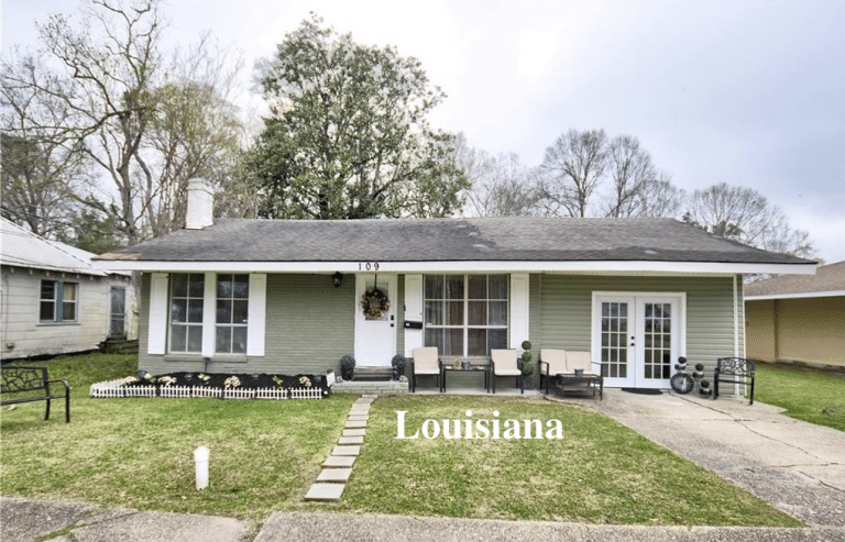 Cheapish Circa 1944 Louisiana Ranch Home For Sale $90K