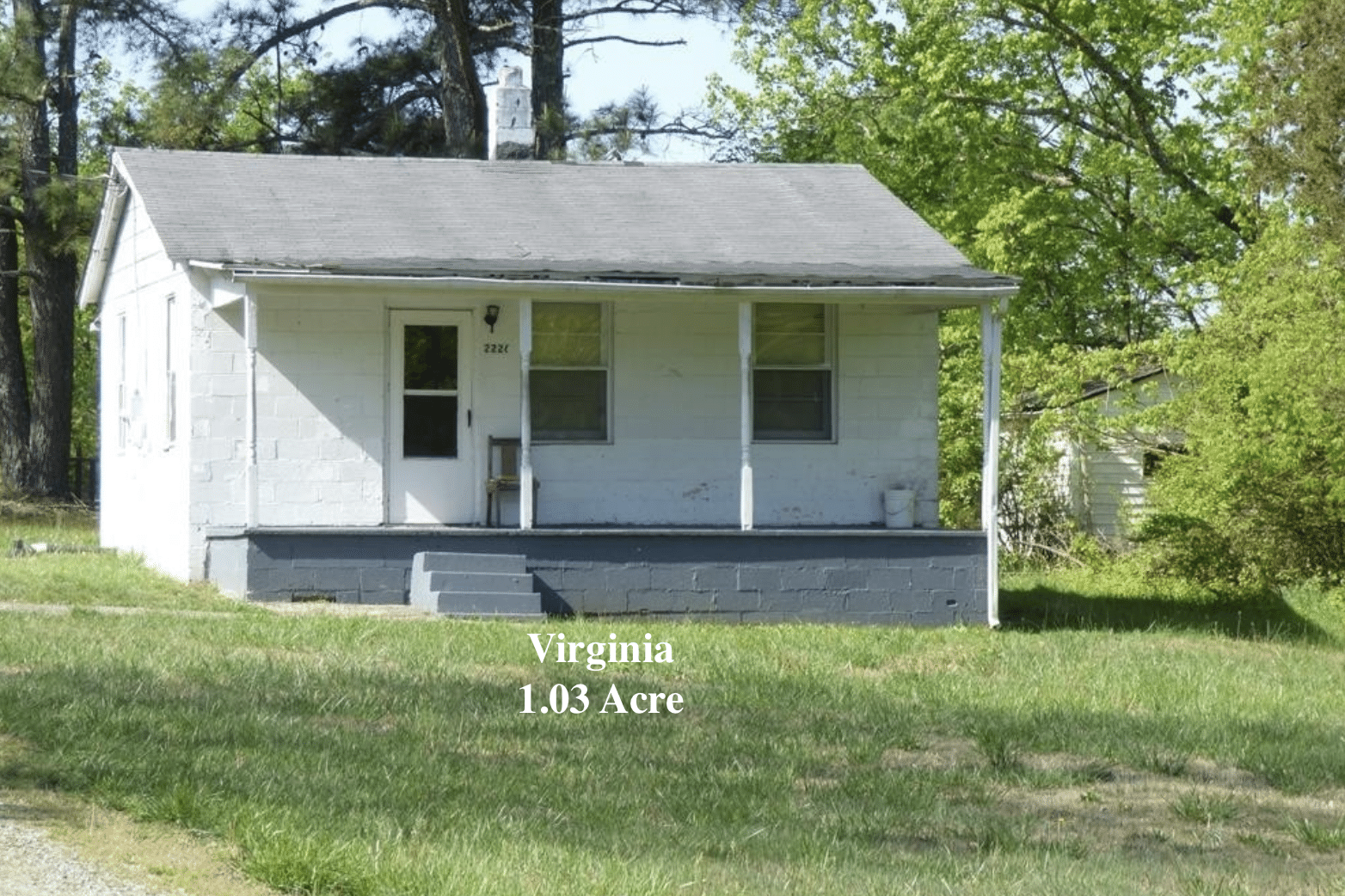Circa 1955 Virginia Tiny House on 1+ Acre $41K