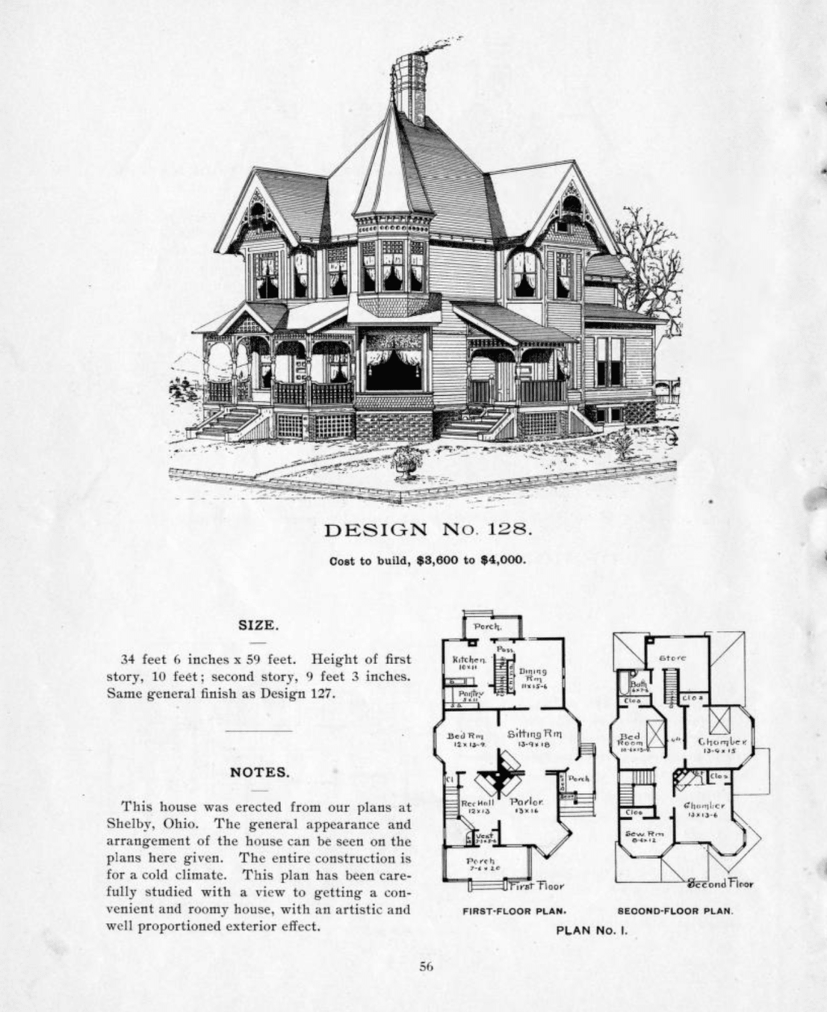Cheapish Circa 1890 New York George F. Barber Queen Anne $135K