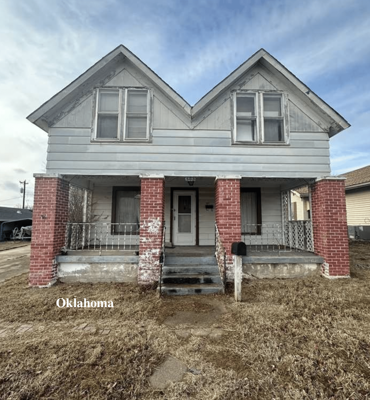 Circa 1930 Oklahoma Fixer Upper $35K