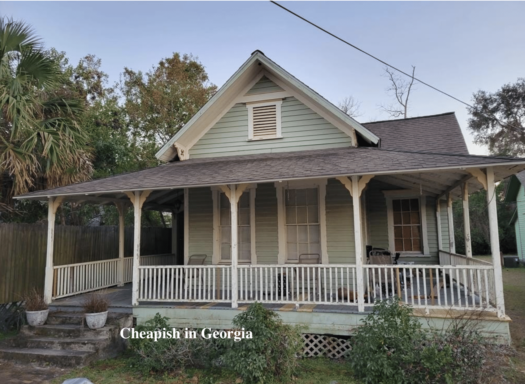 Cheapish Georgia Home For Sale Under $90K
