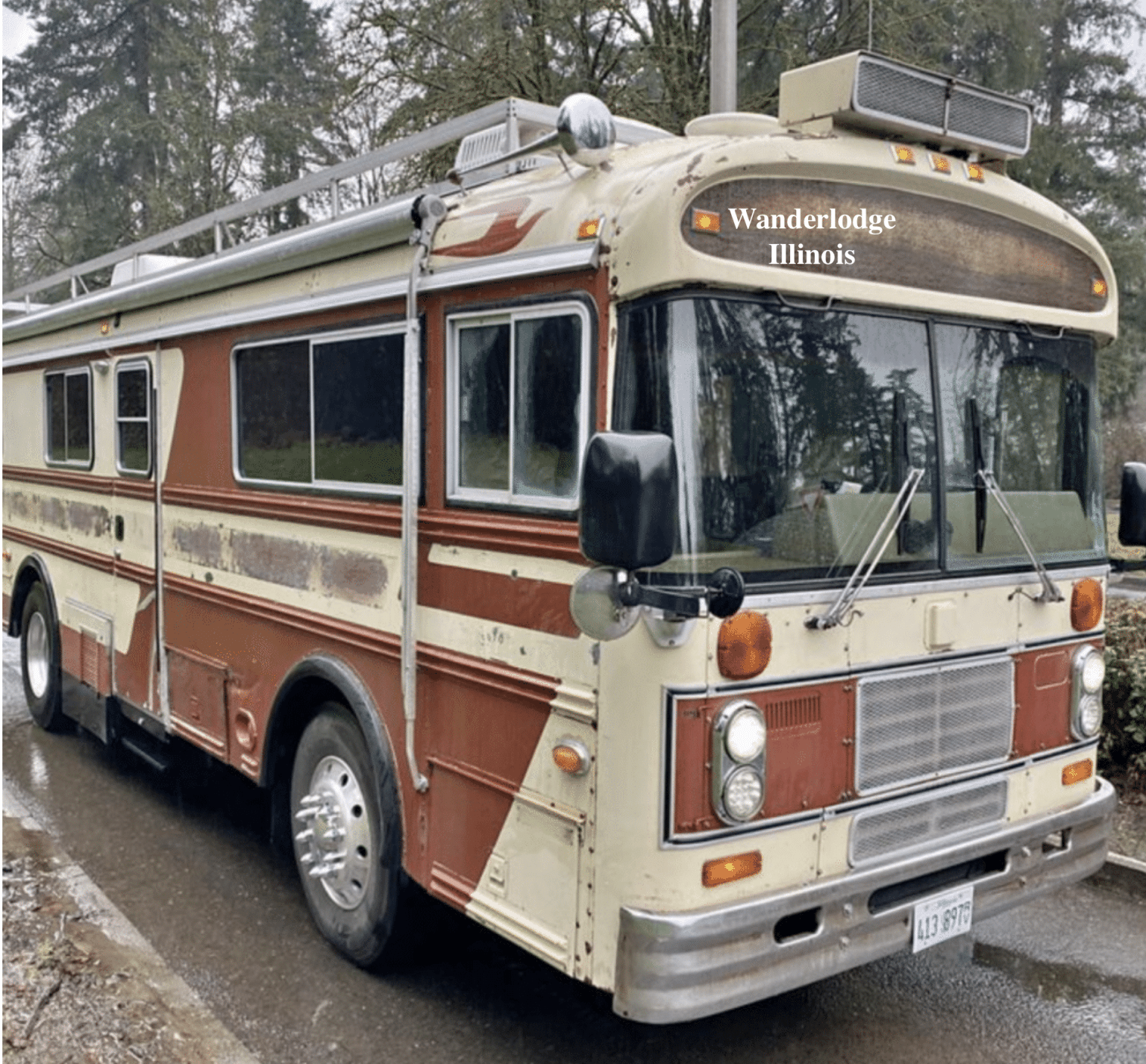 FSBO 1981 31.5 Ft. Bluebird Wanderlodge For Sale in Illinois $15K