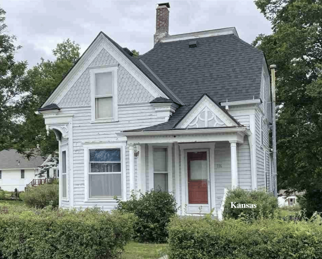 Cheapish Circa 1912 Kansas Affordable Home Under $90K