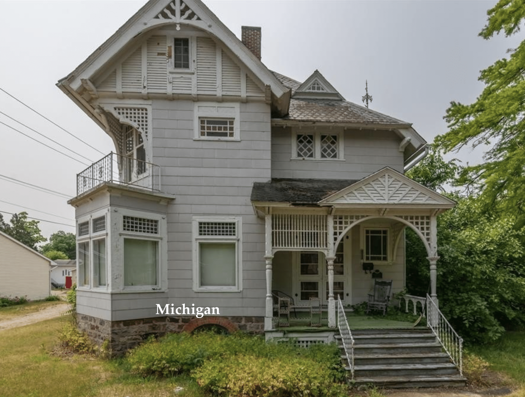 Cheapish Circa 1886 Michigan Beauty In Need of Home Repair $155K