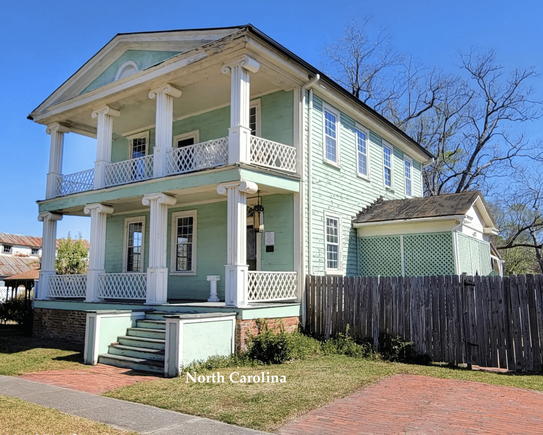 Cheapish Circa 1840 North Carolina Greek Revival Hotel Under $150K ...