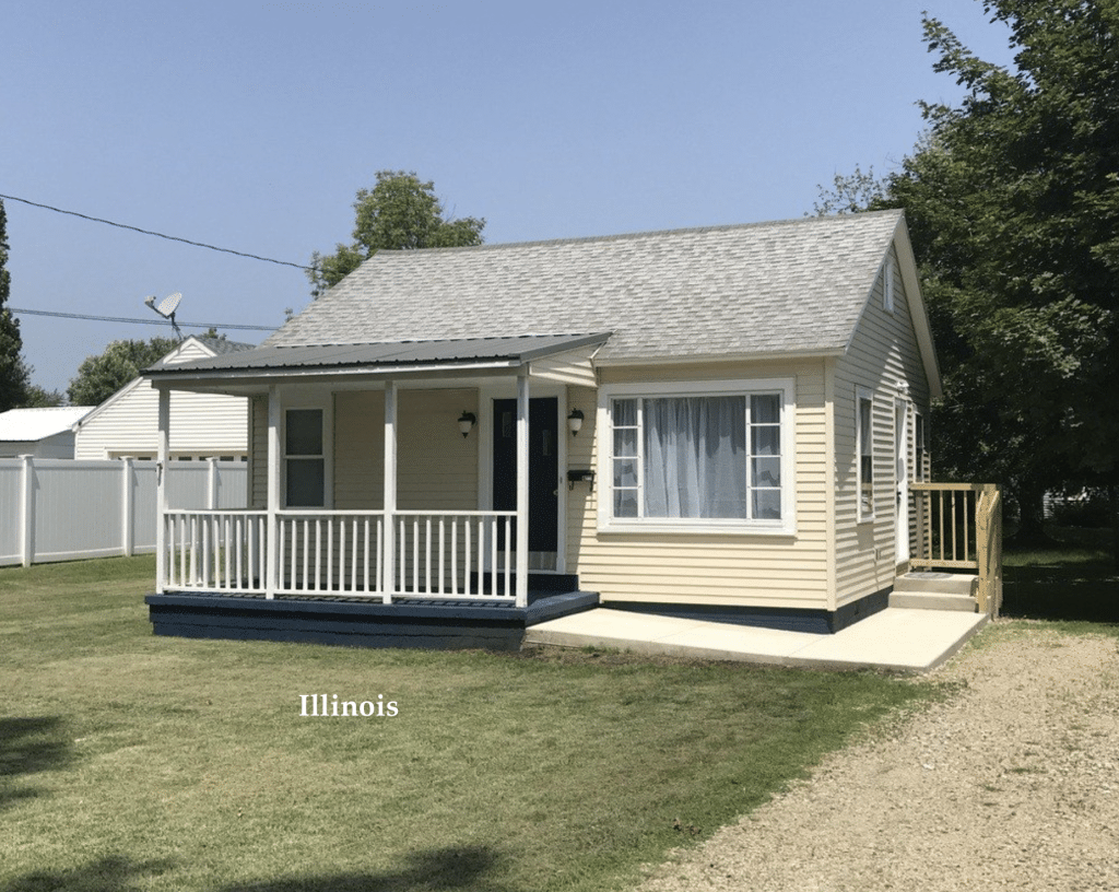Circa 1946 Illinois Move-In Ready Home $55K