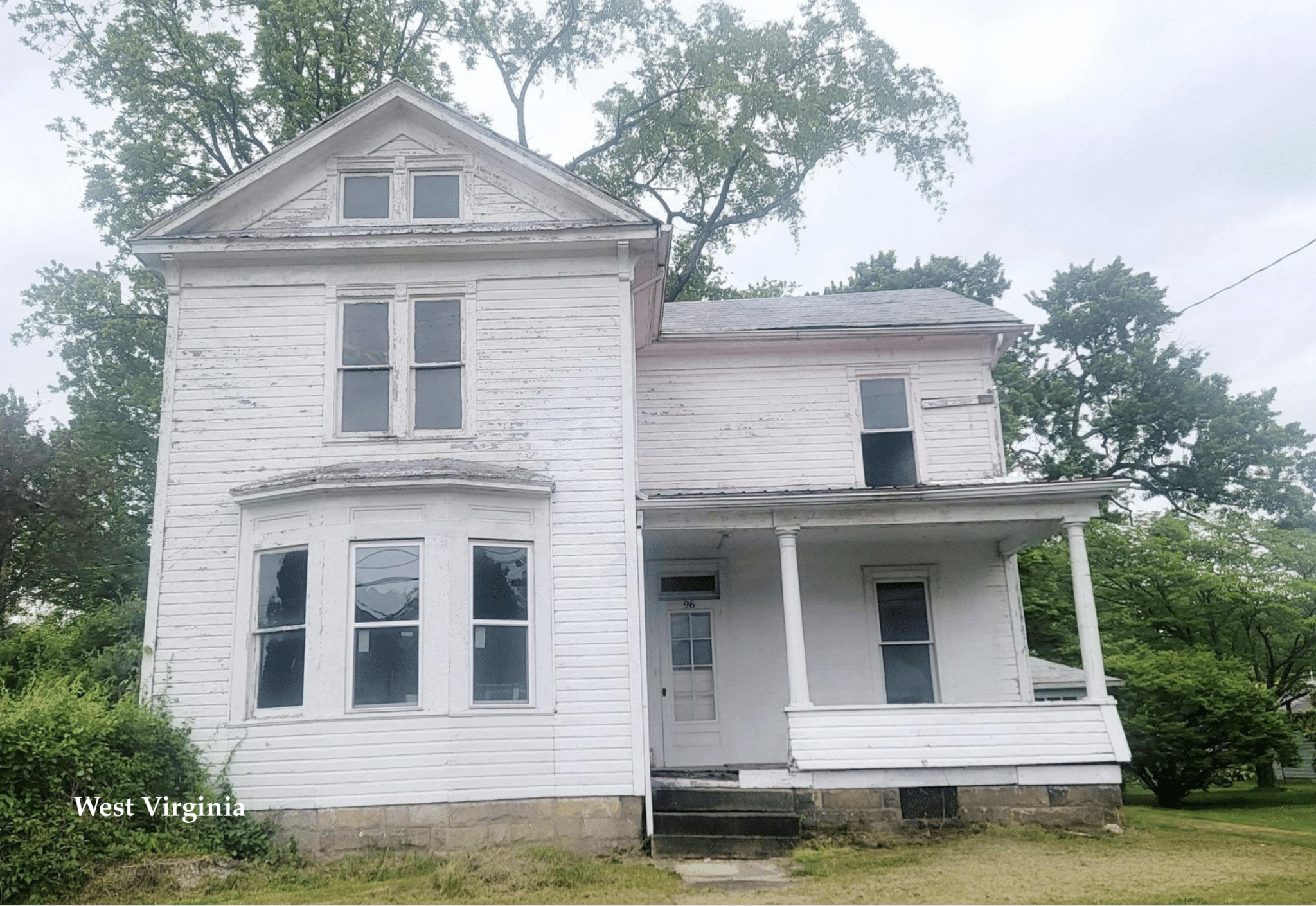Circa 1902 West Virginia Fixer Upper Victorian Home For Sale $59K