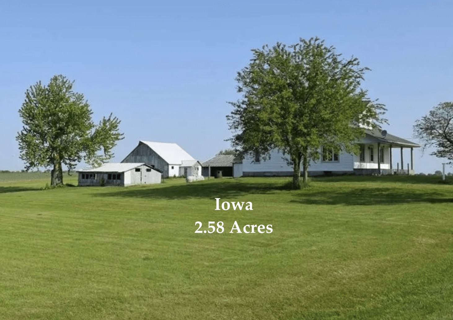Cheapish Circa 1912 Iowa Hobby Farm For Sale on 2.58 Acres Under $150K