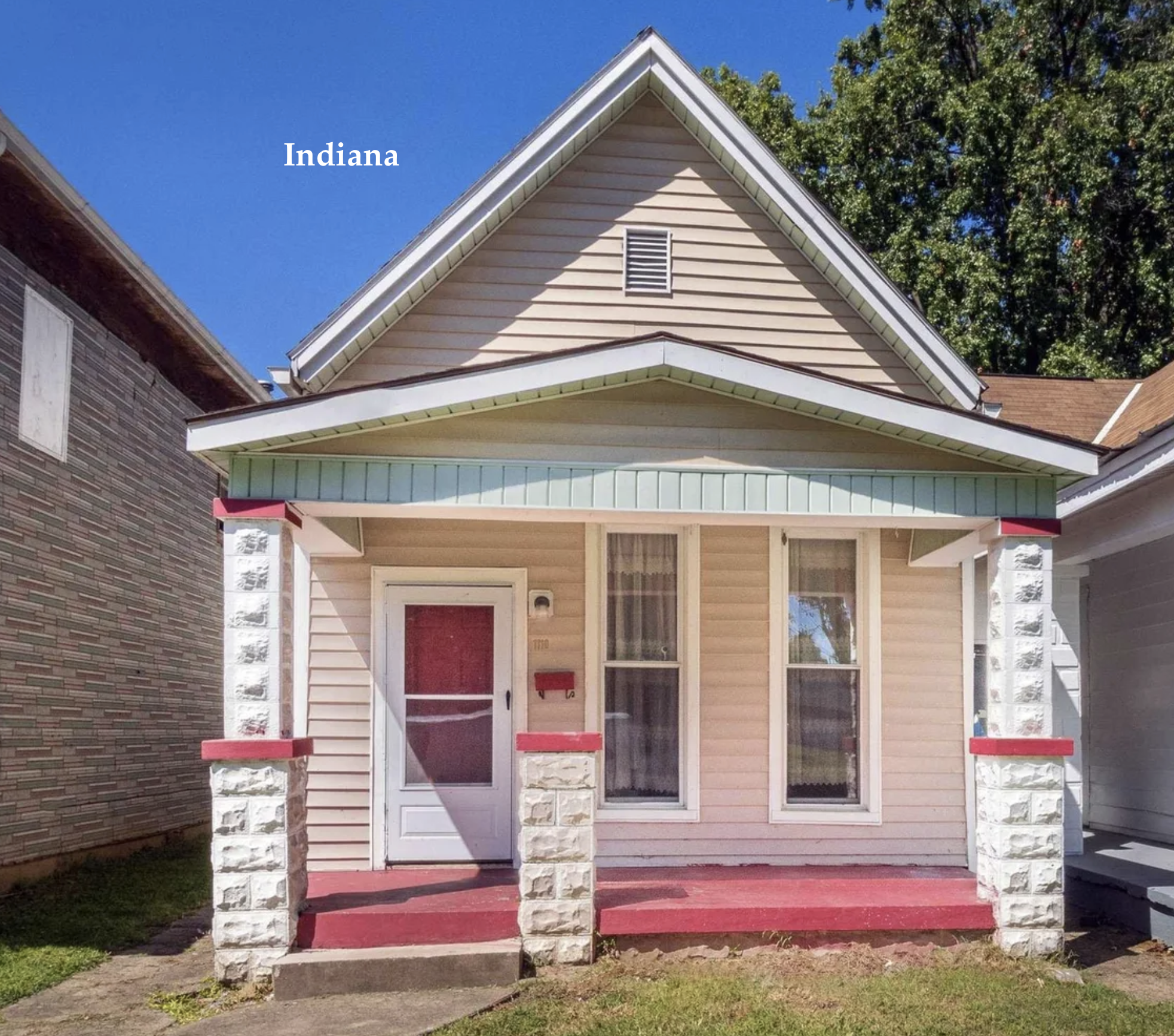 Cute Circa 1904 Cheap House in Indiana $59,900
