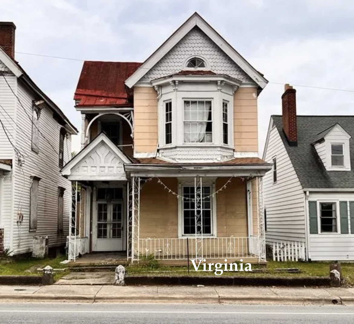 Save This Old Circa 1890 Fixer Upper Victorian in Virginia $55K