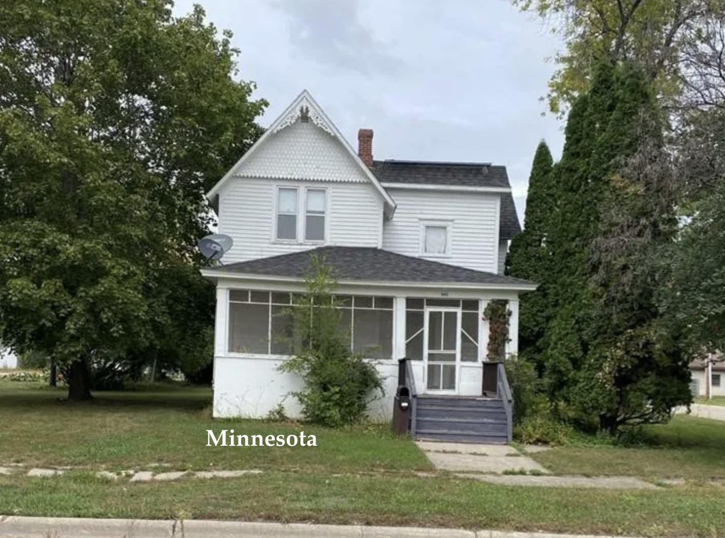 c.1920 Cheap House in Minnesota Under $40K