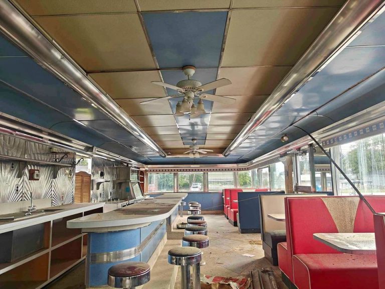 1950's Fodero Dining Car Co. Stainless Steel Diner For Sale $40K