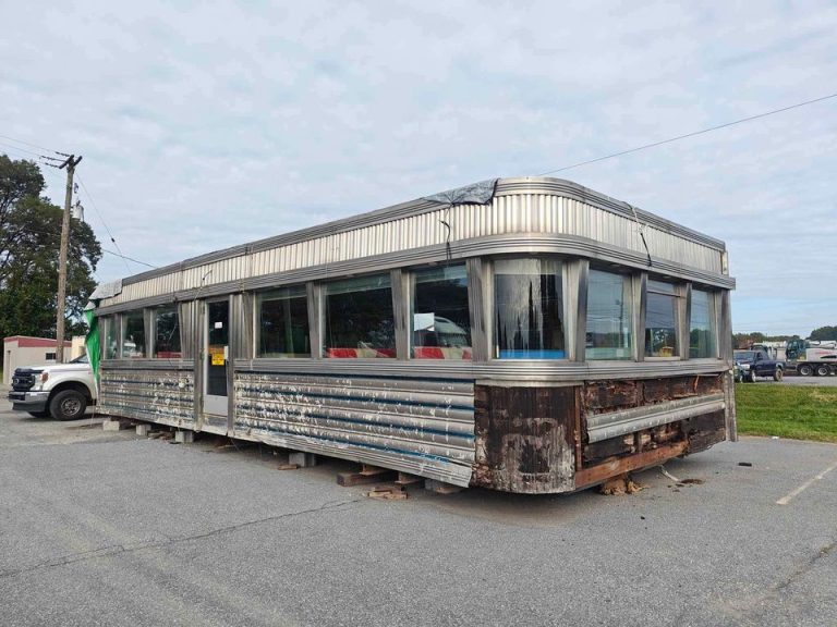 1950's Fodero Dining Car Co. Stainless Steel Diner For Sale $40K
