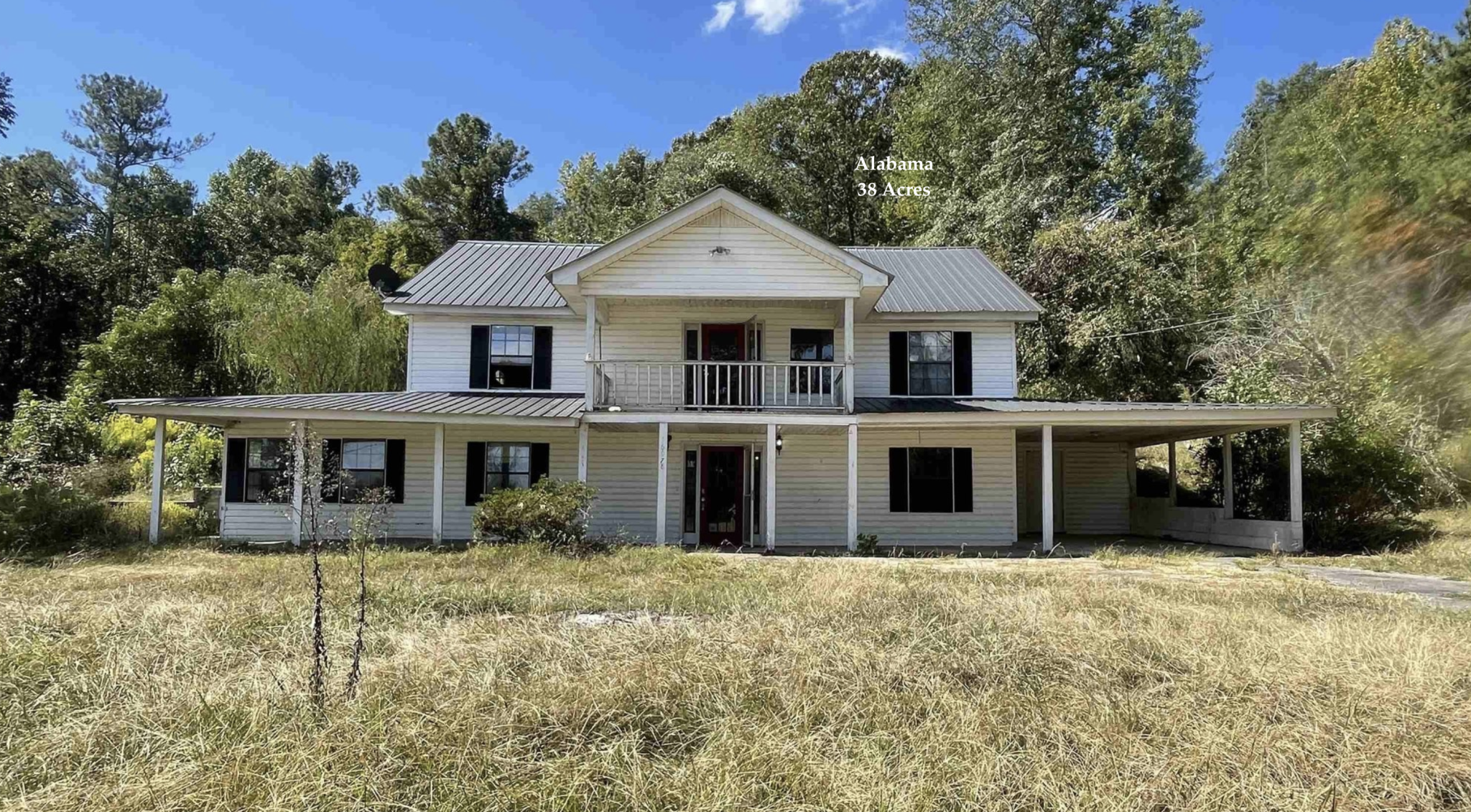 Cheapish c.1945 Alabama Fixer Upper Farmhouse For Sale on 38 Acres ...