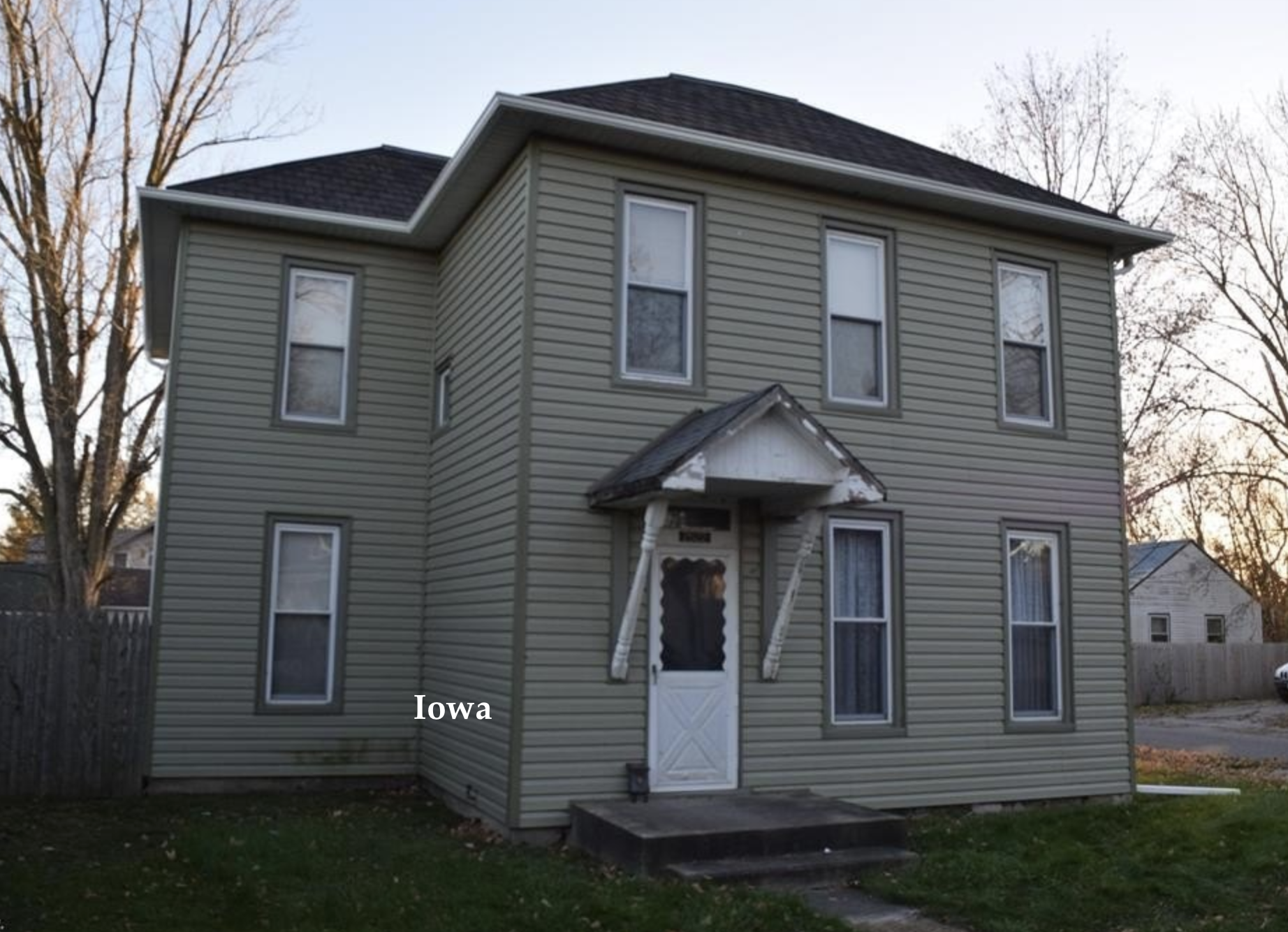 Under $75K Thursday - c.1905 Cheap House For Sale in Iowa Under $60K ...