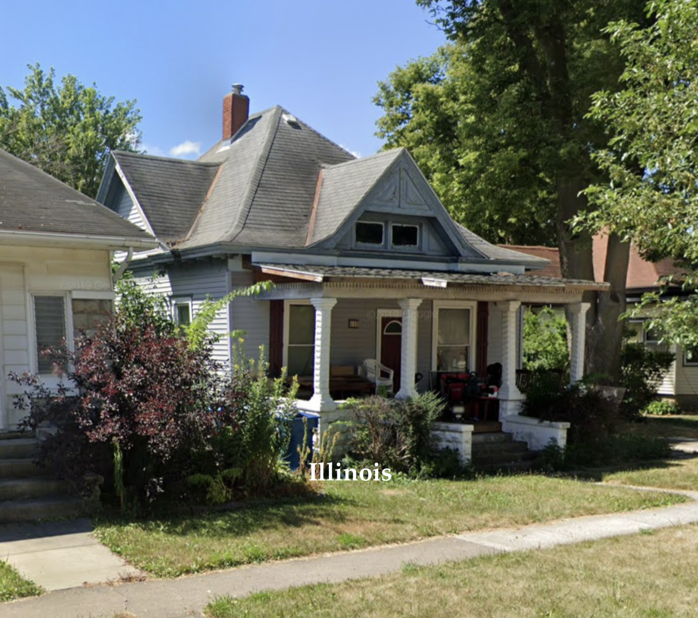 c.1891 Cheap House For Sale in Illinois $45K