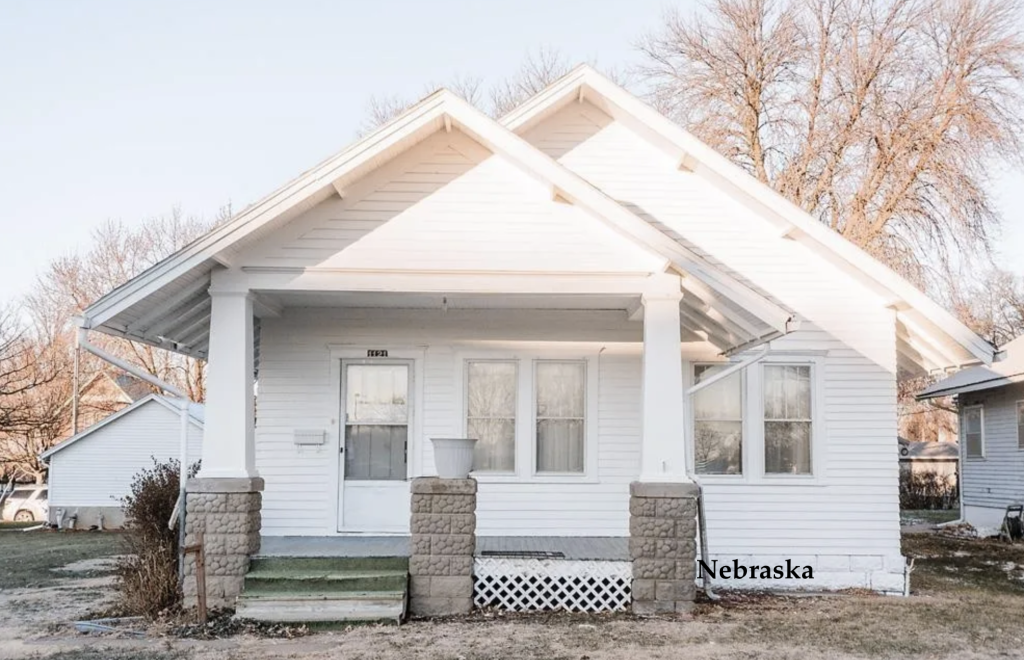 c.1917 Well-Maintained Nebraska Home For Sale $59,500
