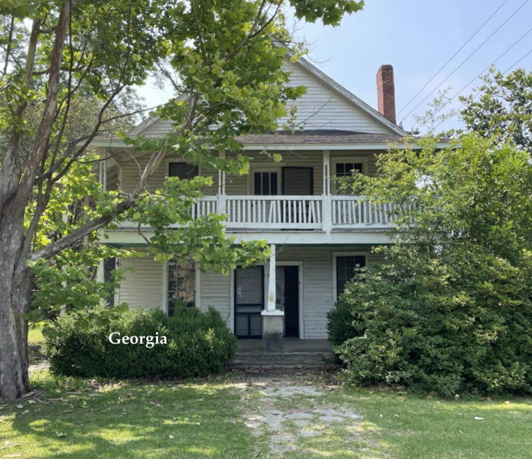 Save This Old c.1890 Georgia Fixer Upper For Sale - Elza Allmond House