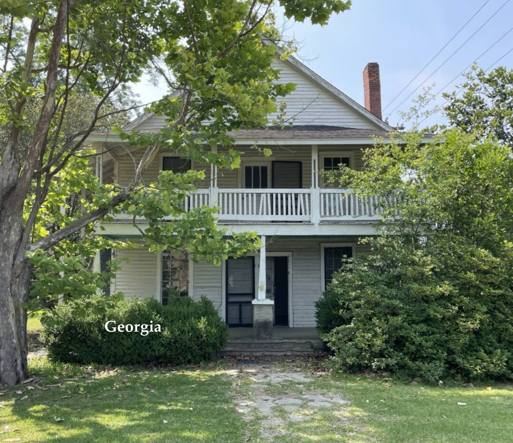 Save This Old c.1890 Georgia Fixer Upper For Sale - Elza Allmond House