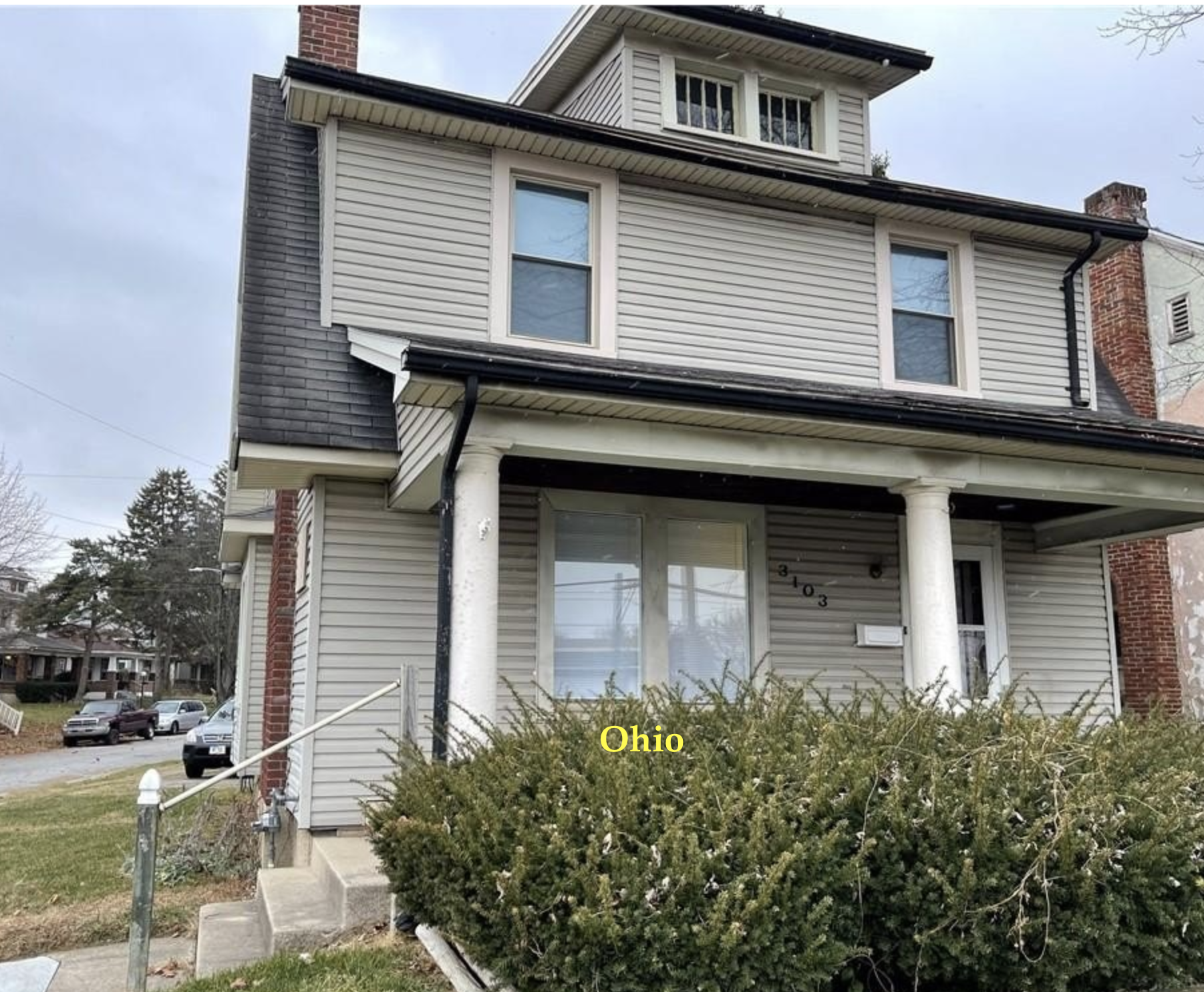c.1940 Affordable Home in Ohio Under $59K