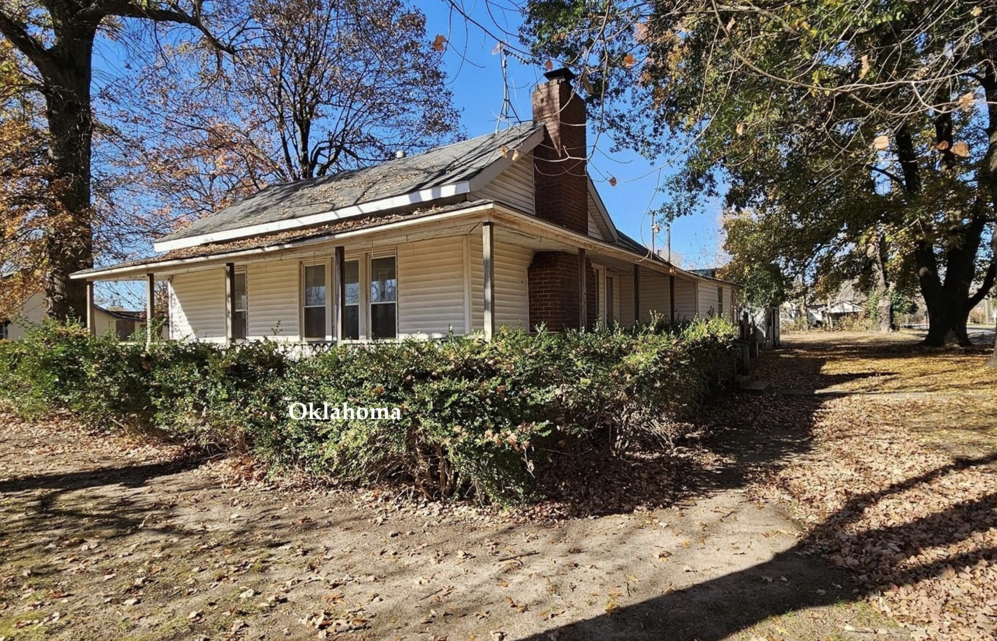 c.1950 Cute Cheap House For Sale in Oklahoma $59,900