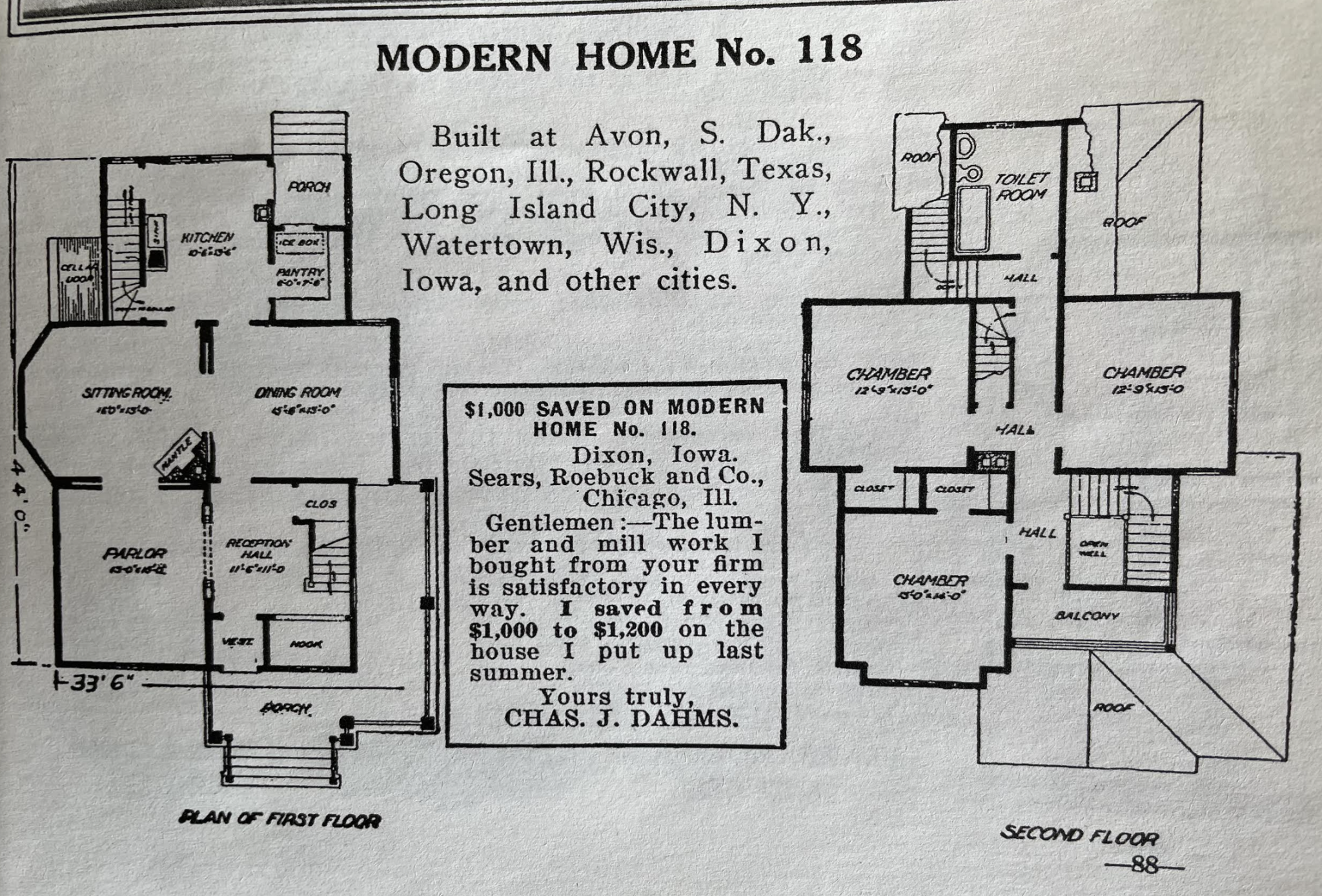 History Tuesday - Spotlight on Sears Kit House #118
