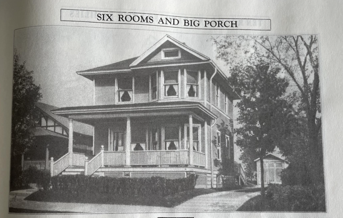 c.1918 Sears Kit House For Sale in Illinois $59K - The Whitehall