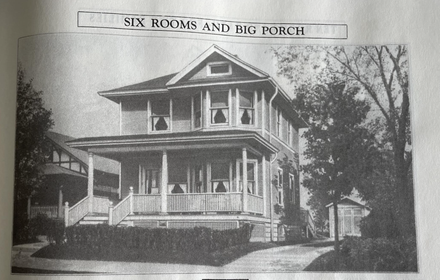 c.1918 Sears Kit House For Sale in Illinois $59K - The Whitehall