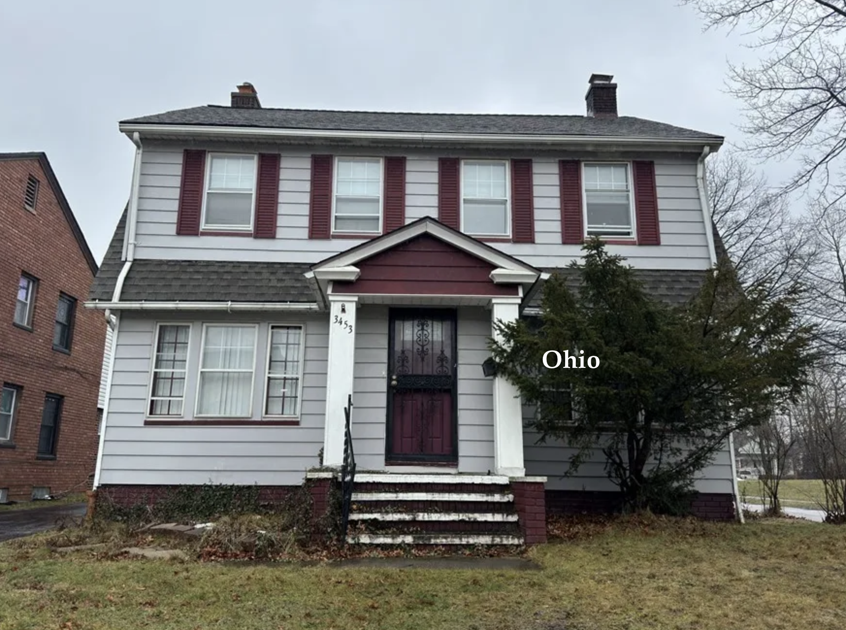 Under $100K Sunday - c.1924 Colonial Revival - Affordable Ohio Home ...