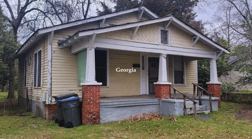 c.1906 Cheap House For Sale in Georgia $50K