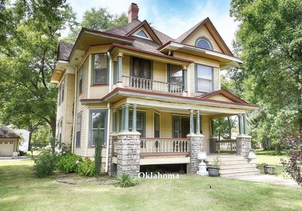 Queen Anne Home For Sale in Oklahoma $159K - Radford Design #553
